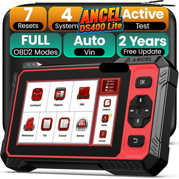 [Second Hand] ANCEL DS410 Lite Bidirectional OBD2 Scanner with 15 ...