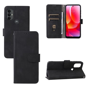 Case for Motorola Moto G PURE Cover Zipper Magnetic Wallet Card Holder ...