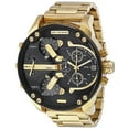 Diesel Men's Mr. Daddy 2.0 Wristwatch, Big Chronograph & Gold-Tone ...