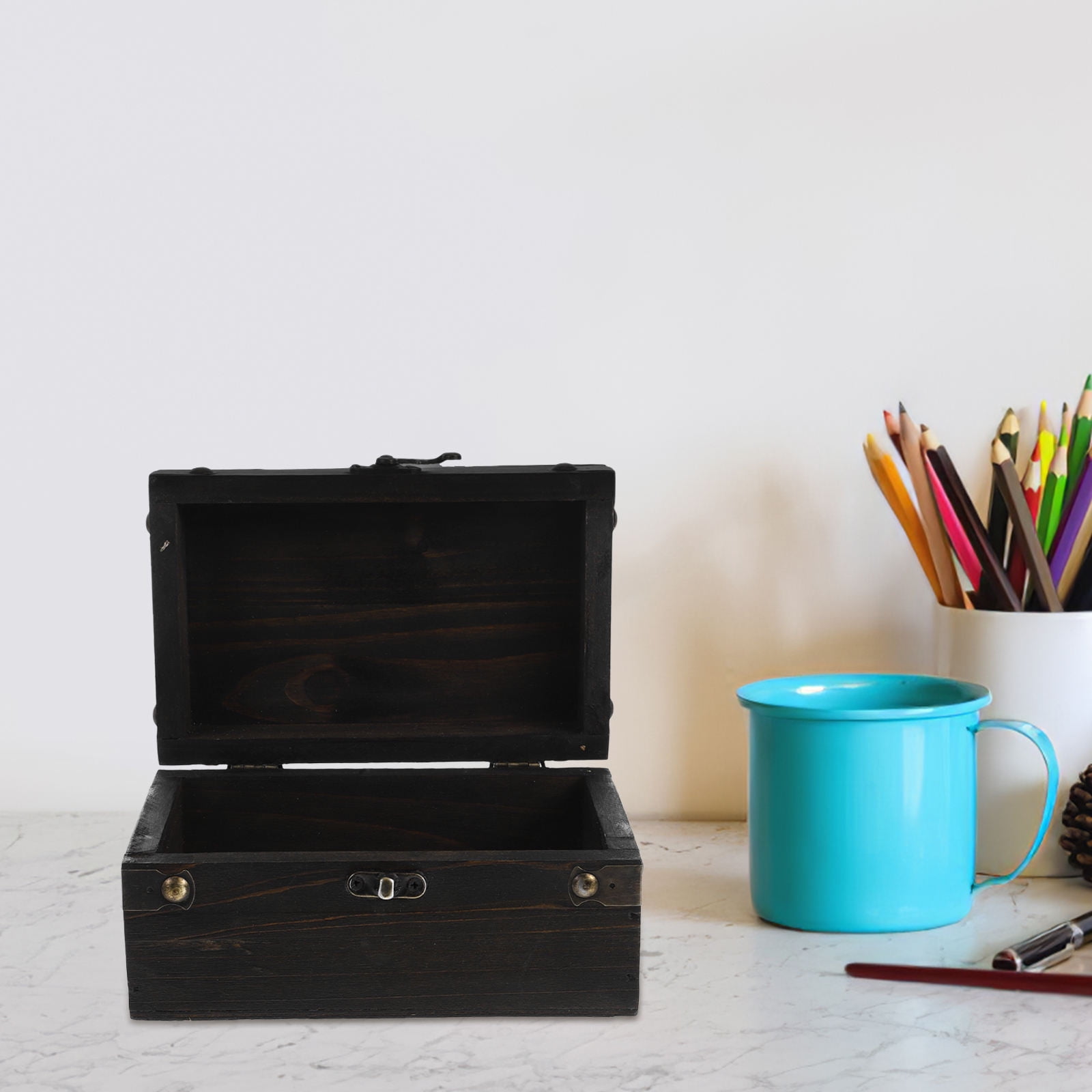 Click here for Luxshiny 1set Fillable Decorative Crown Storage Bo... prices