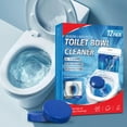 Long-Lasting Toilet Bowl Cleaning And Freshening Blocks, 12-Pack ...