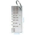 Durable Stainless Steel Welding Gauge, Metal Sheet Thickness Inspection ...
