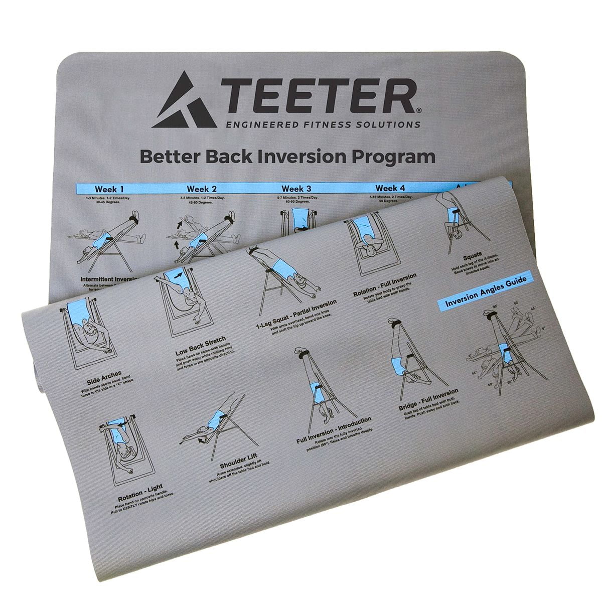 Teeter Better Back Inversion Program Mat - Walmart.com