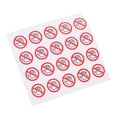 20pcs Do Not Touch Decals: Safety Warning Sign Stickers – No Touch ...