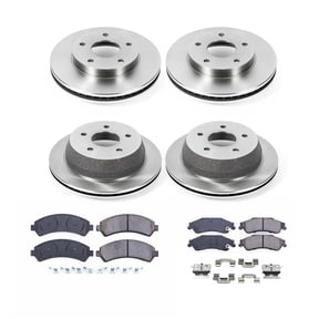 Ultimate Brakes Front and Rear Semi-Metallic Brake Pad and Rotor Kit ...