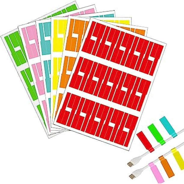 Cable Labels,Adhesive Cable Markers Waterproof Tear Resistant Wire ...