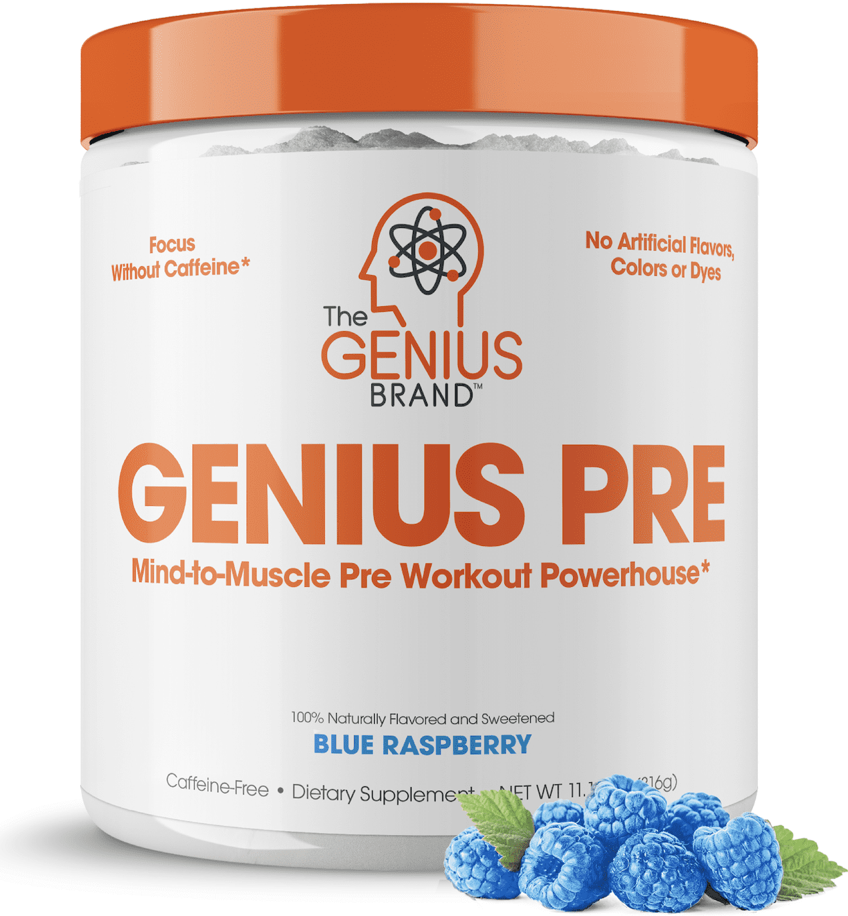 Buy Pre Workout Powder– Caffeine Free All Natural Energy Nootropic ...