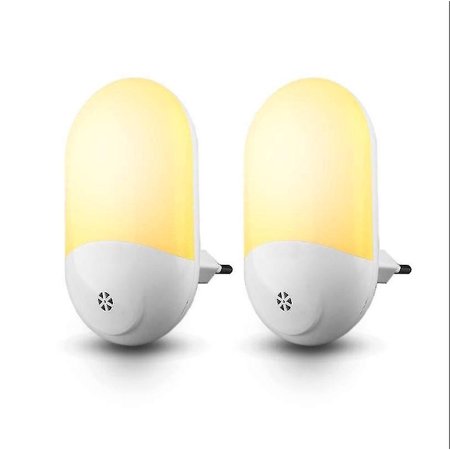 Led Kids Night Light, Plug-and-play Night Bedside Light With Twilight ...