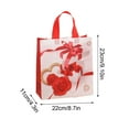 D Non Woven Gift Bag With Waterproof Lining, Reusable Handles And Clust Material For Rose Gifts ...
