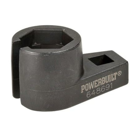 Powerbuilt 648691 7/8 Inch (22MM) Oxygen Sensor Offset Wrench with 3/8 ...