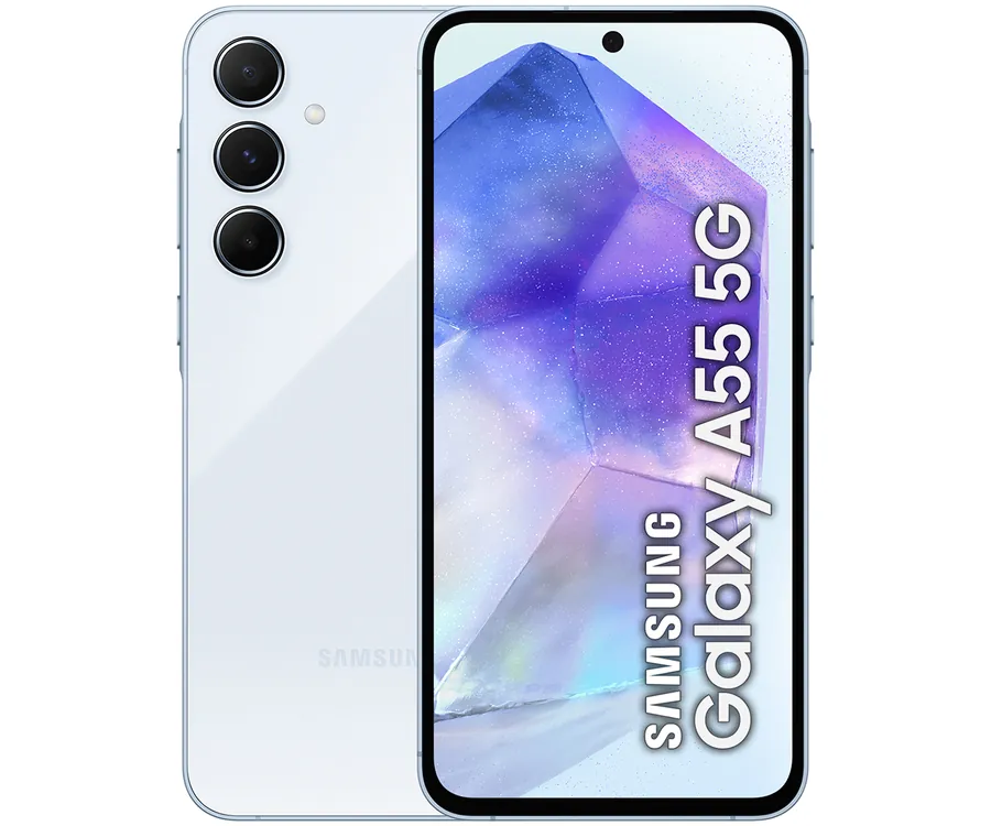 Smartphone Samsung Galaxy A55 5G 256GB 8RAMGB ICE BLUE | Walmart en línea