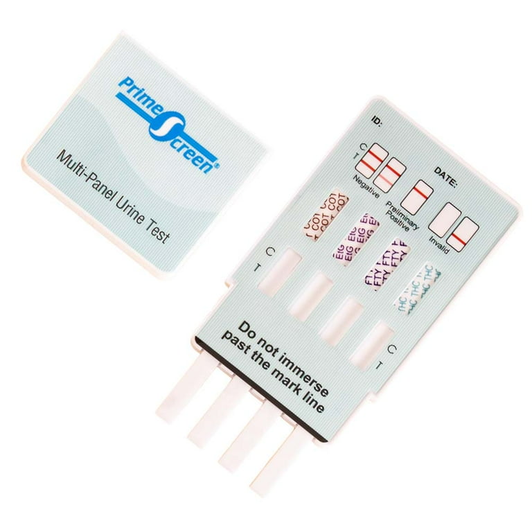Prime Screen – [5 Pack] 10 Panel Drug Test Kits, 50% OFF
