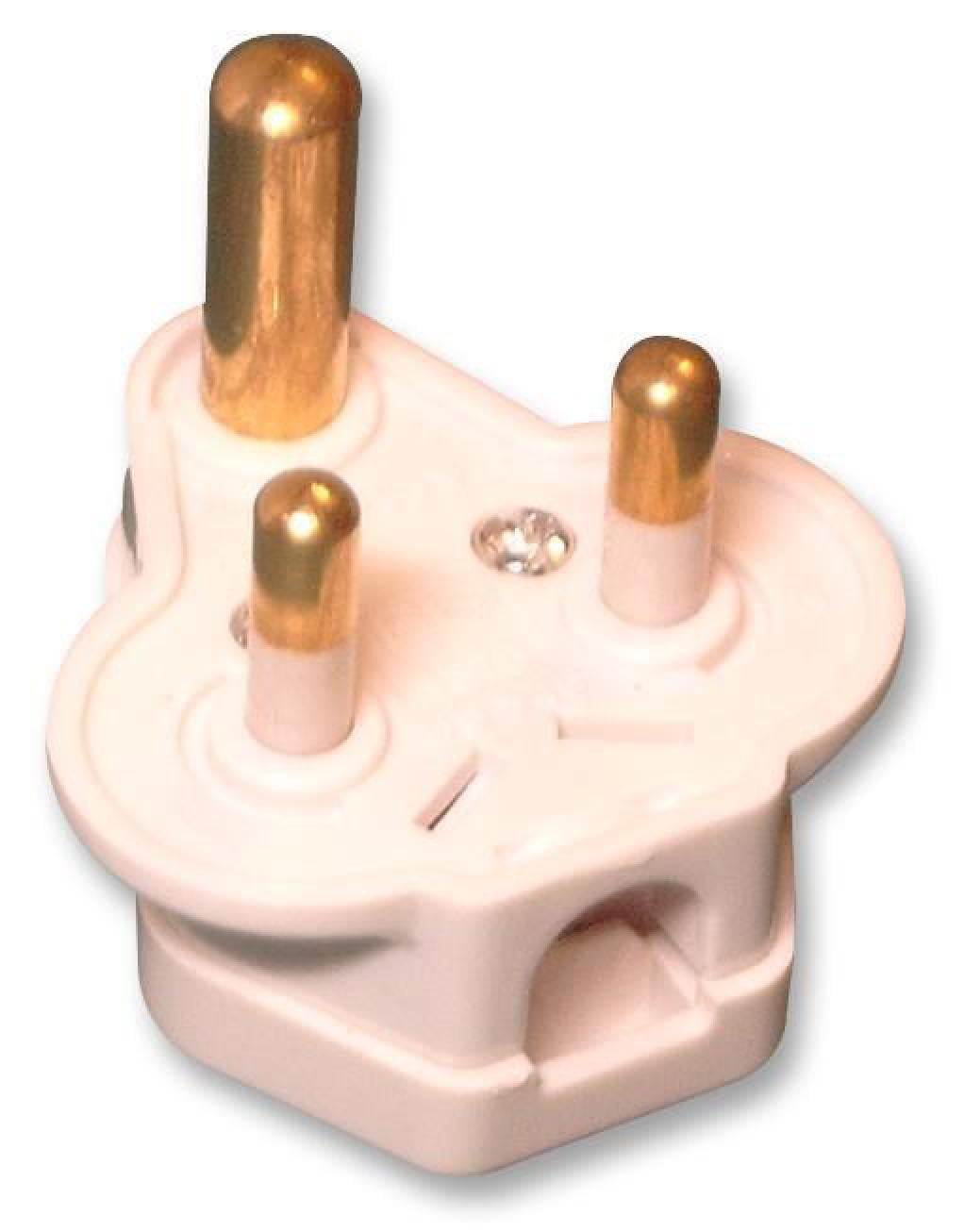 BRITISH GENERAL - 5A Round 3 Pin Plug - Walmart.com