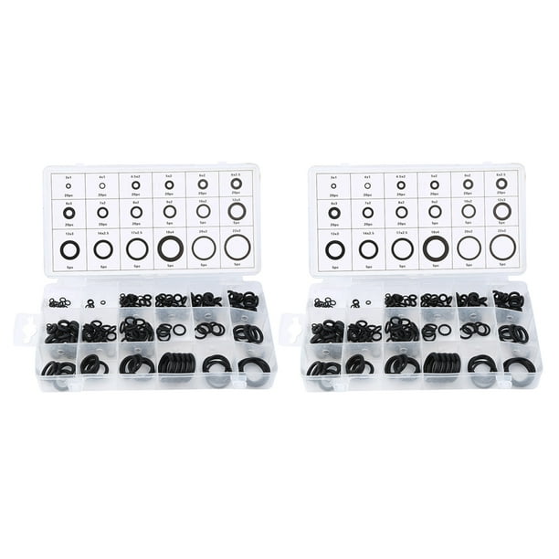 2 Boxes of Rubber Grommet Assortment Kit Electrical Gasket for Wire ...
