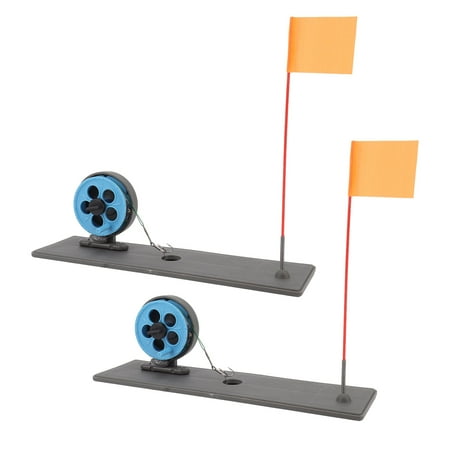 Ice Fishing Rod Tip Up, Ice Fishing Marker 2pcs Stable Simple Structure ...