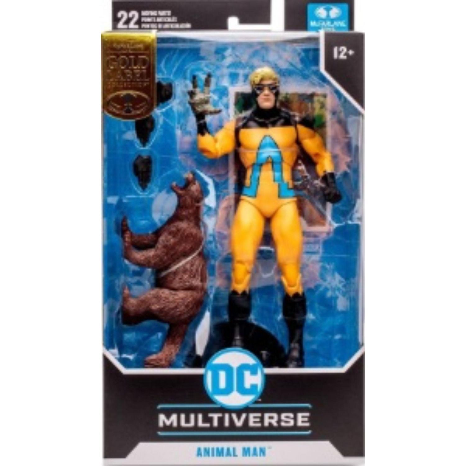 Click here for Mcfarlane Toys Dc Multiverse Animal Man (Gold Labe... prices