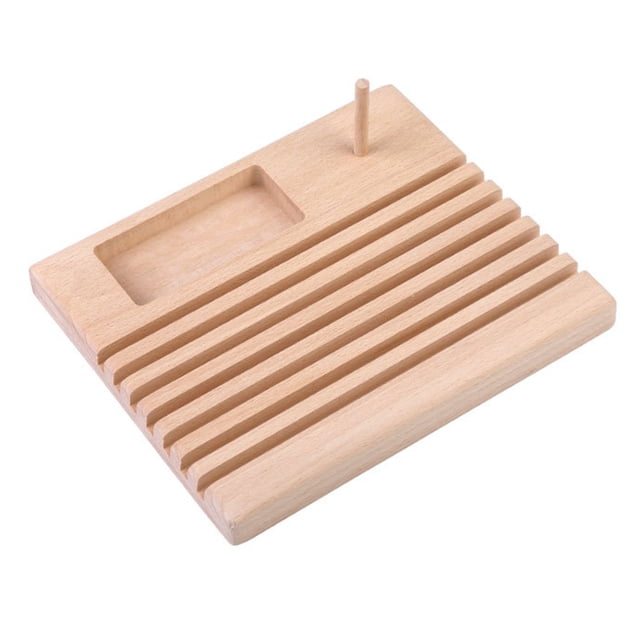 Quilting Ruler Holder DIY Spool Rack Patchwork Ruler Holder Beech for ...