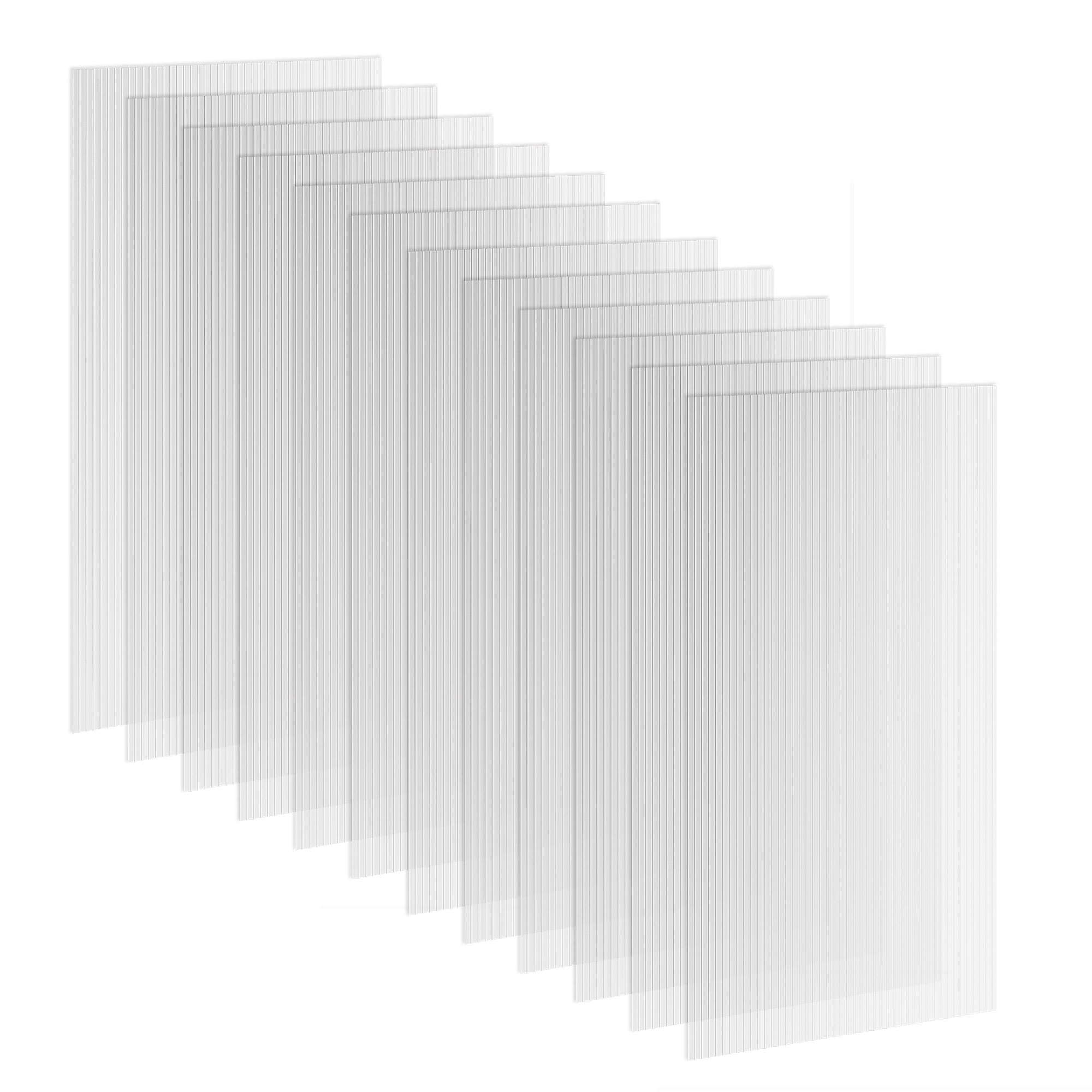 Click here for Outsunny Polycarbonate Greenhouse Panels Uv Protec... prices