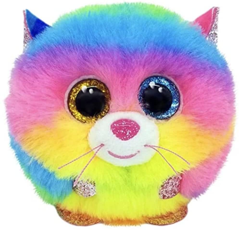 Ty Puffies Gizmo Rainbow Cat (4 Inch) Plush - Walmart.com