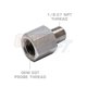 GlowShift OEM Pyrometer EGT Probe Thread Adapter for 6.7L Power Stroke ...