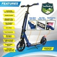 SereneLife Lightweight Foldable Kick Scooter - Walmart.com
