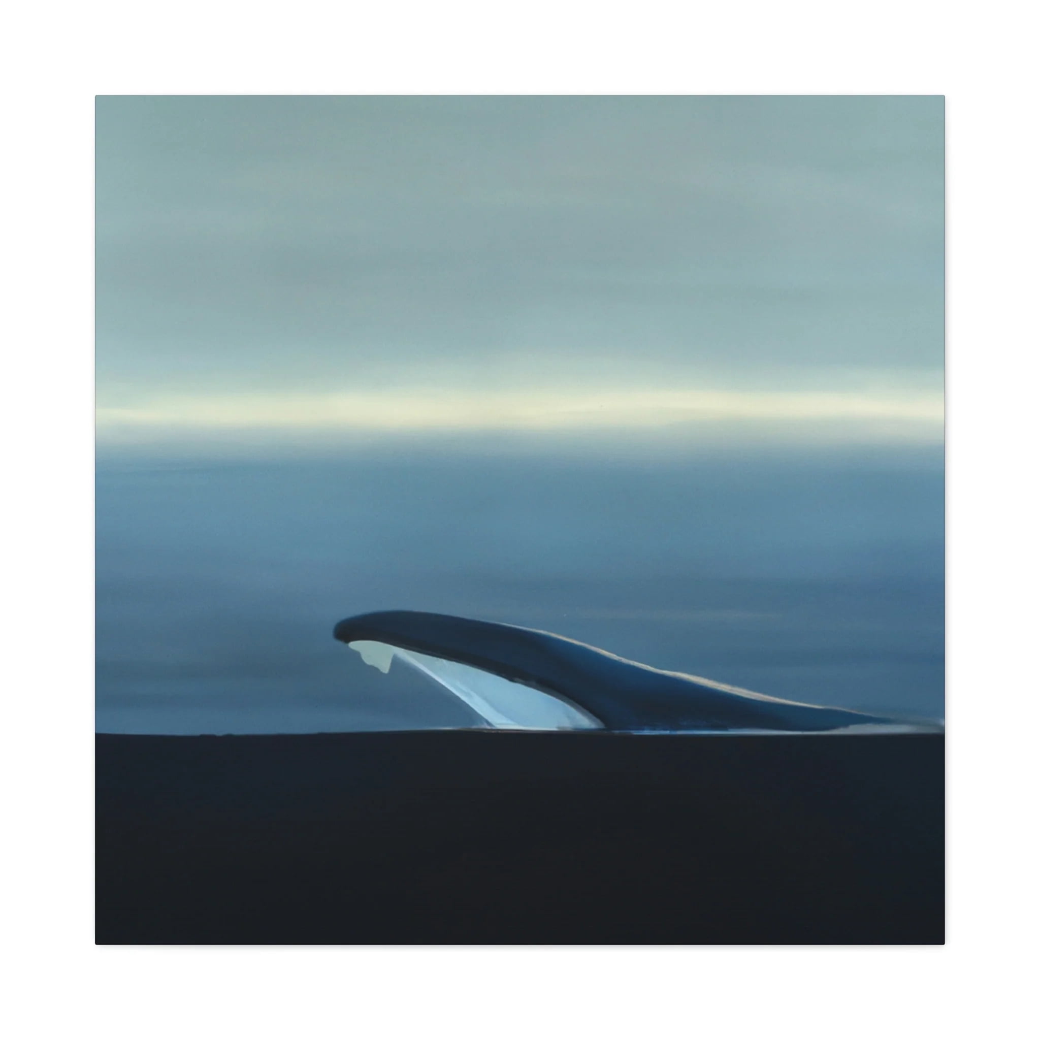 The Majestic Whale Rendered - Canvas - Walmart.com