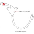 Party Bong Single Beverage Funnel with Valve - Walmart.com