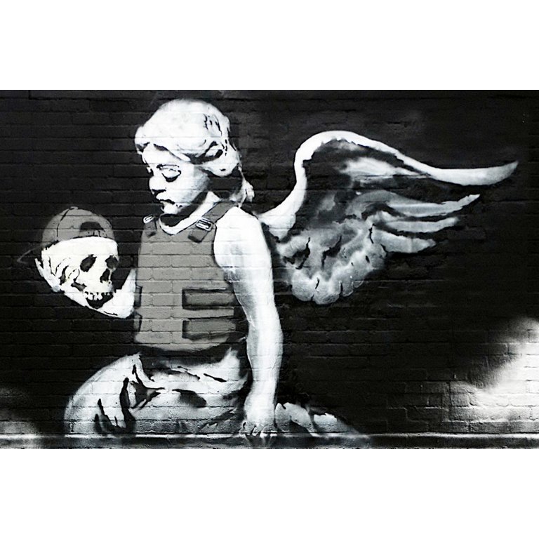 Angel Graffiti Drawing