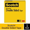 3M #665 Scotch Double-Coated Tape, 1/2 x 25 yds. - Walmart.com