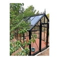 Exaco JVIC23S Junior Victorian 79 Square Foot Greenhouse - Black ...
