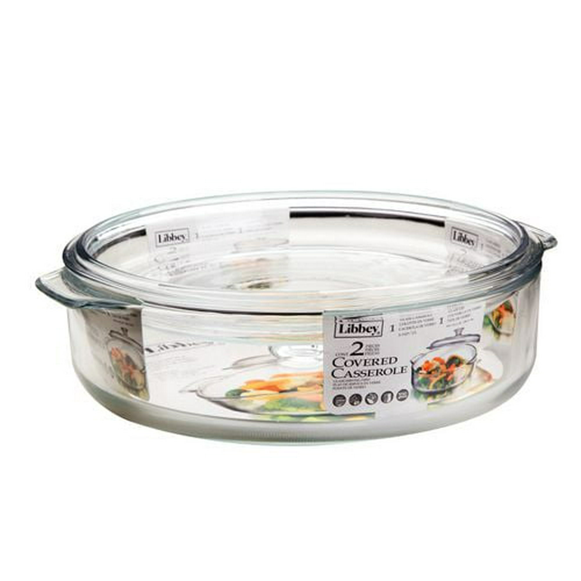 Click here for Libbey Glass Casserole With Glass Lid 3 Qt prices