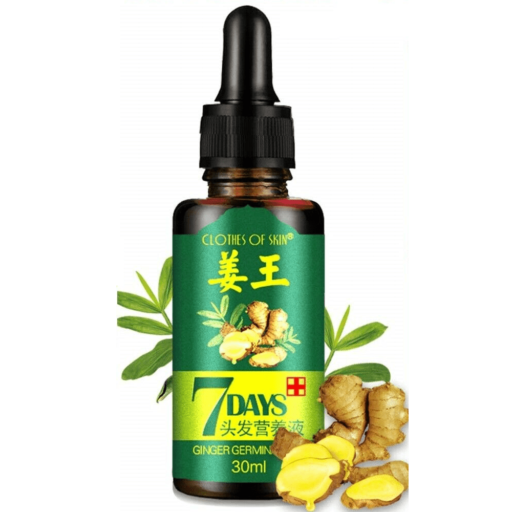Regrow 7 Day Ginger Germinal Hair Growth Serum Hairdressing Oil Loss