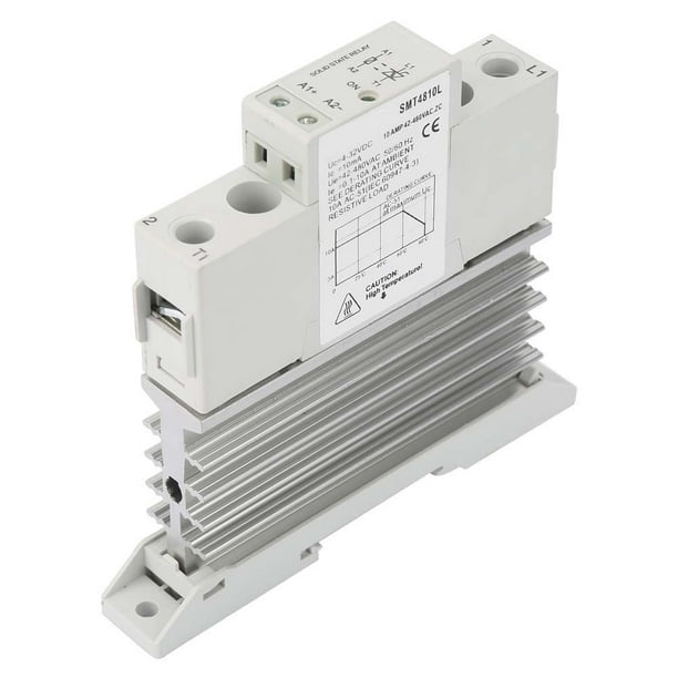 Din Rail Solid State Relay Single Phase Solid State Relay SMT4825L ...