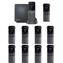 Yealink IP Phone W79P Bundle of W70B Base and W59R handset + 4-Unit ...