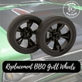 Studio Grill Parts Replacement Wheels Compatible with Weber Kettle ...