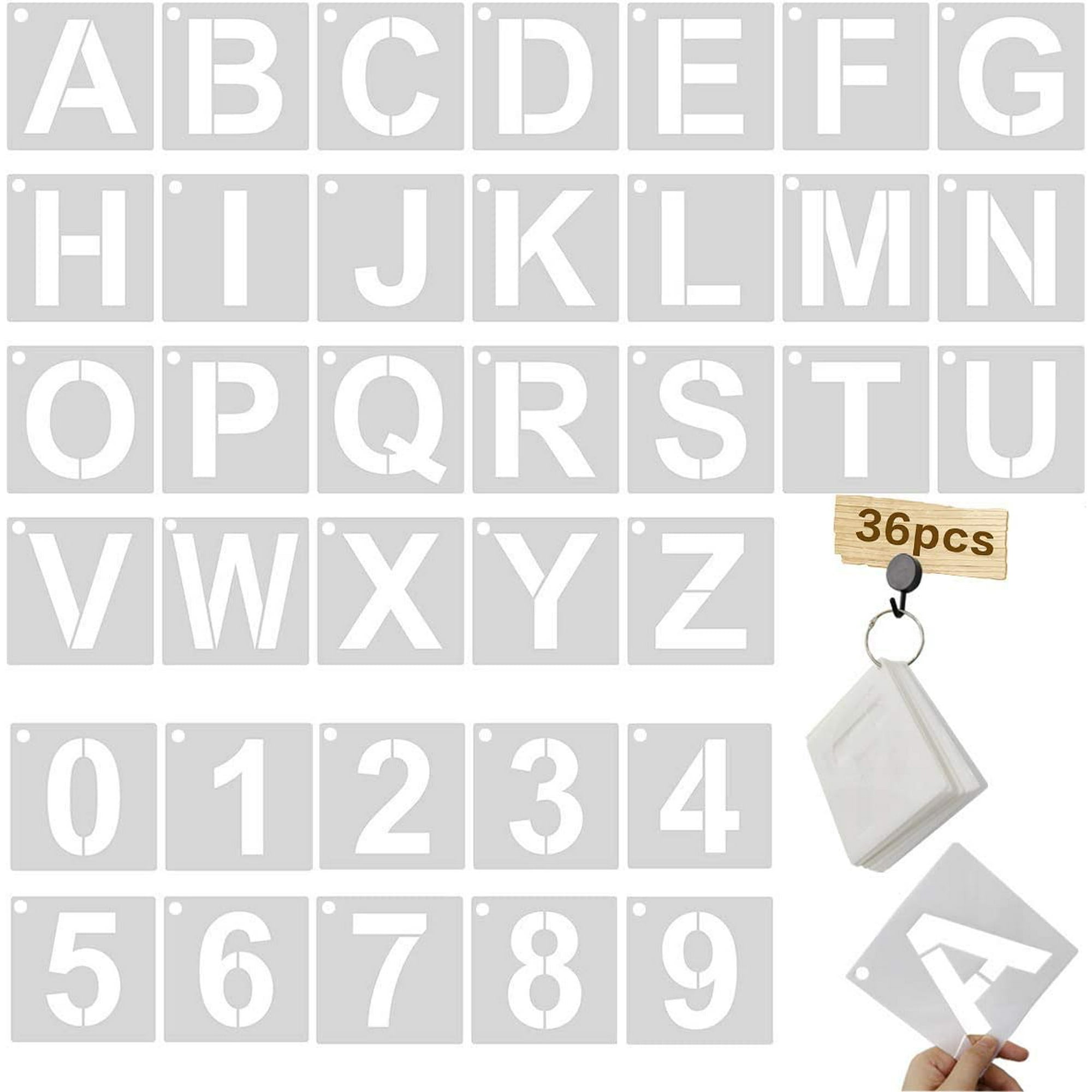Click here for Ghsdfbb 4 Inch Letter Stencils Kit  Alphabet Art C... prices