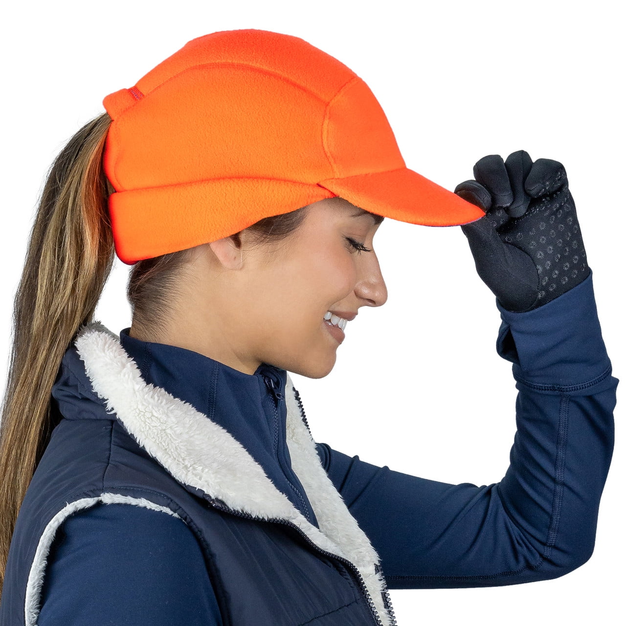TrailHeads Fleece Ponytail Hat with Drop Down Ear Warmer | The ...