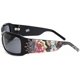 Christian Audigier Sunglasses CAS-412 Black Polarized - Walmart.com