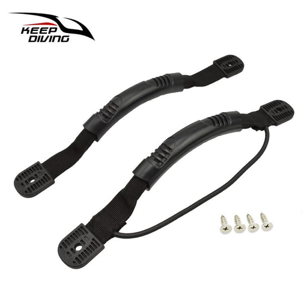 Keep Diving 2 Pieces PP Boat Sailboats Kayak Fishing Handle Portable ...
