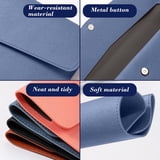 Kabnic PU Leather A4 File Folder Document Holder Waterproof Portfolio ...