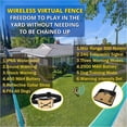 Wireless Dog Fence, 2026 Electric Fence for 2 Dogs Shocks Training ...
