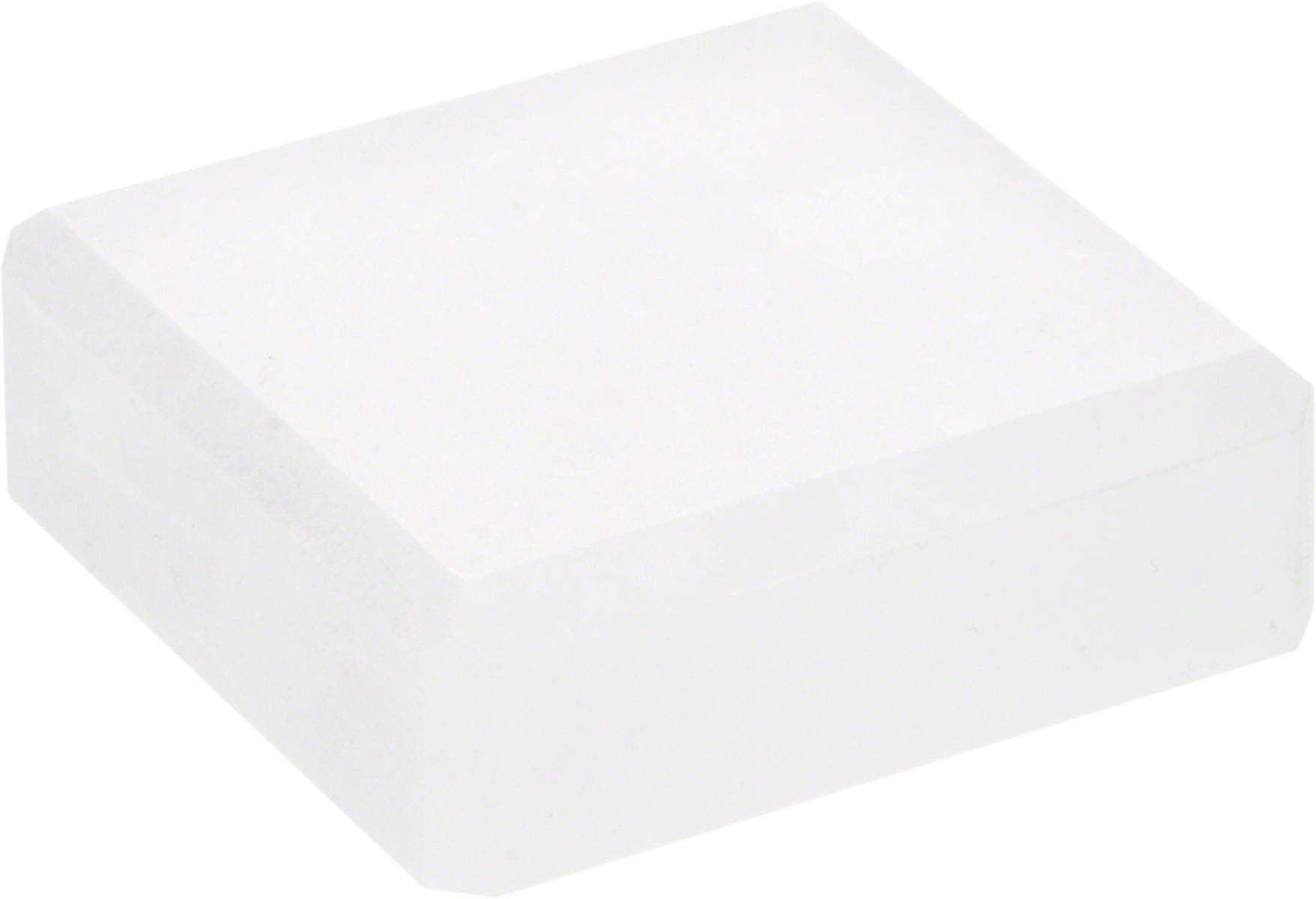 Plymor Frosted Acrylic Square Beveled Display Base, 3" W x 3" D x 1" H ...