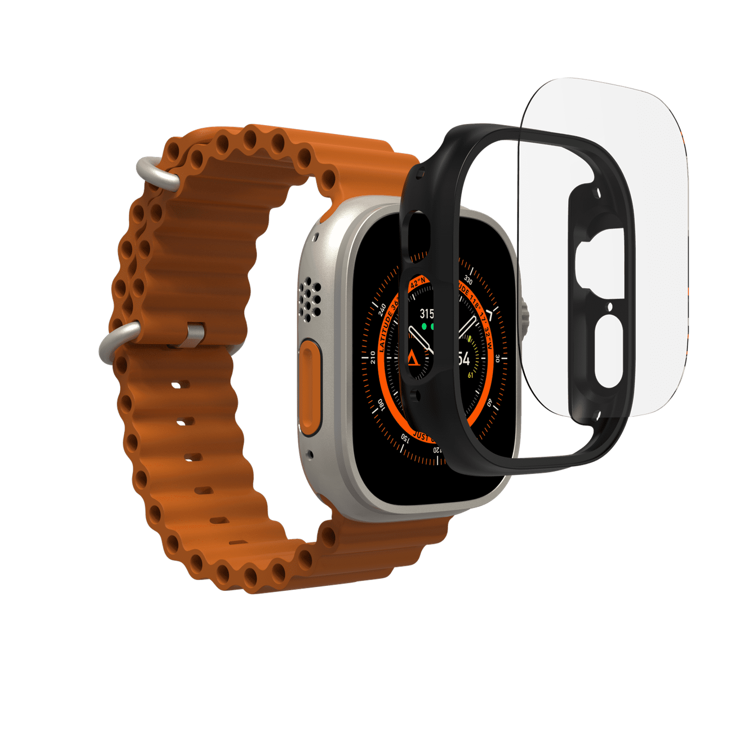 Protector de pantalla ZAGG para Apple Watch Ultra Y Ultra 2 | Walmart en línea