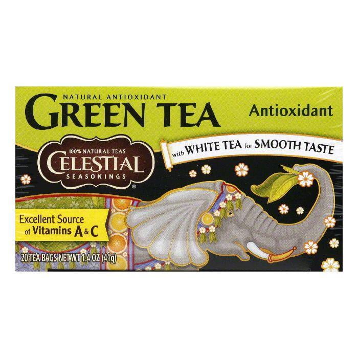 Celestial Seasonings Green Tea Antioxidant, 20 BG (Pack of 6) - Walmart.com