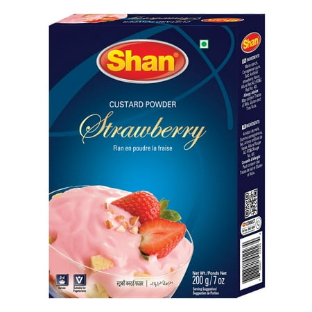 Shan Strawberry Custard - 200g Powder - Smooth Creamy and Rich Dessert - Walmart.ca