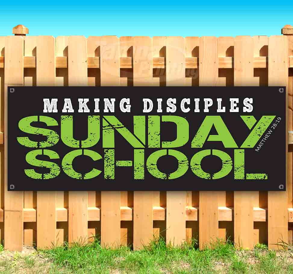 Welcome To Sunday School Signs
