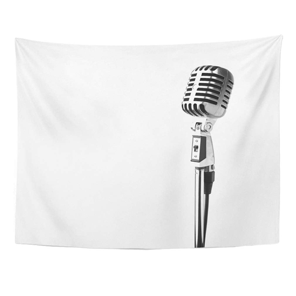 Vintage Microphone Hanging