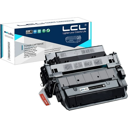 LCL Compatible for HP 55A 55X CE255A CE255X High Yield (1-Pack,Black ...