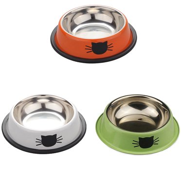 Loving Pets Bella Bowls Stainless Steel Small Blue Cat Bowl - Walmart.com