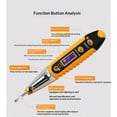 Digital Voltage Tester Pen 12V-220V DC & AC Voltage Detector ...